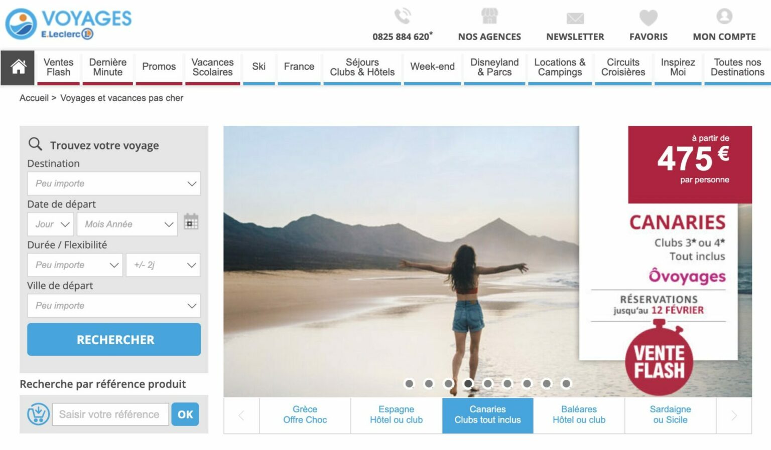 Leclerc Voyages : avis sur l'agence de voyage en ligne